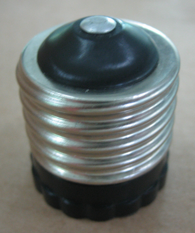 Part # GE-6038, E26 to E12 On Mitronix, Inc.